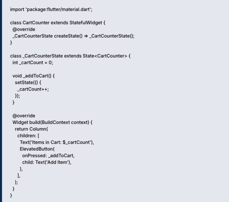 Flutter Widgets 101: Basics, Types, and Why They Matter